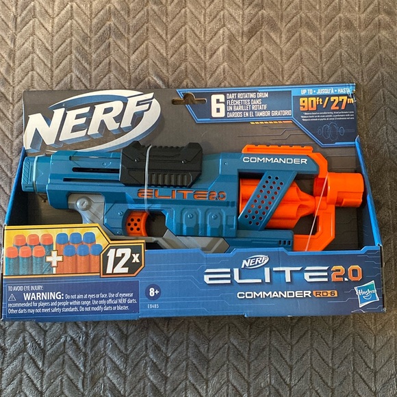 Nerf | Toys | Nib Nerf Elite 2 Commander Rd6 | Poshmark